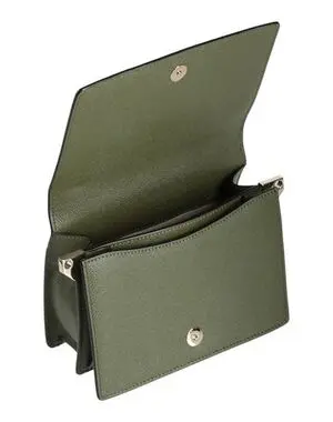 VALEXTRA Military Calfskin Cross-body Bag - Green