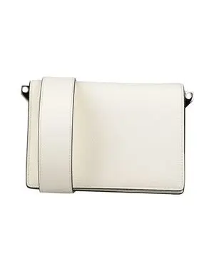 VALEXTRA VALEXTRA Military Calfskin Cross-body Bag White