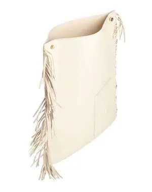Maje Leather Cross-body Bag - White