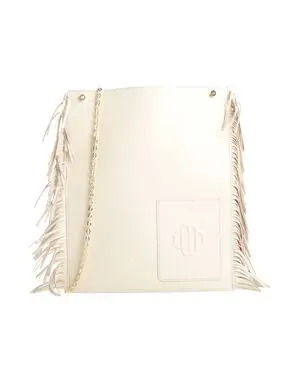 Maje Leather Cross-body Bag - White