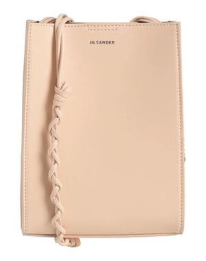 JIL SANDER Leather Cross-Body Bag Blush