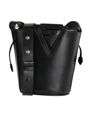 ROGER VIVIER Leather Cross-body Bucket Bag