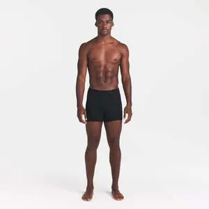 SKIMS 3" Boxer Brief | Black | Large | Stretch - Obsidian