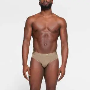 SKIMS Brief 3 Pack | Deep Neutral | | Stretch - Desert Multi