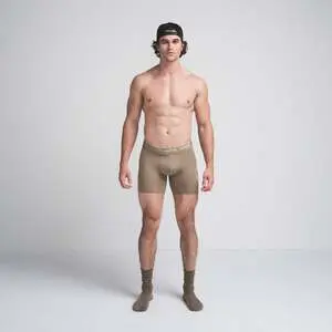 SKIMS Stretch 5 Inch Boxer Brief - Desert