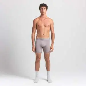 SKIMS Mens 5" Boxer Brief | Red | Xs | Stretch Oyster