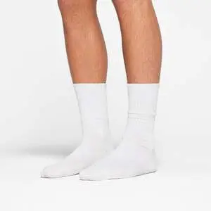 SKIMS Tube Crew Sock 3-pack - Chalk