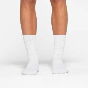 SKIMS Tube Crew Sock 3-pack - Chalk