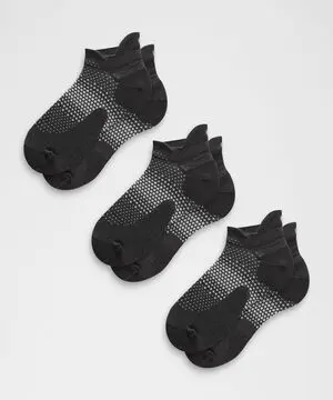 Lululemon Macropillow Tab Running Socks Medium Cushioning - Black