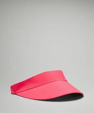 Lululemon Wide Band Running Visor Glaze Pink