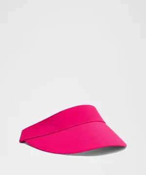 Lululemon Wide Band Running Visor Passionate