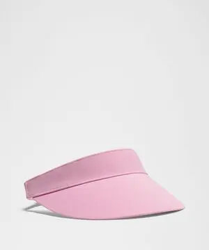 Lululemon Wide Band Running Visor Pink Frosting