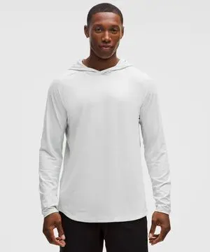 Lululemon License To Train Hoodie - Heathered Vapor