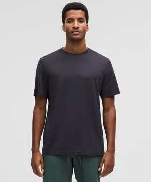 Lululemon License To Train Relaxed-Fit Short-Sleeve Shirt Black Night