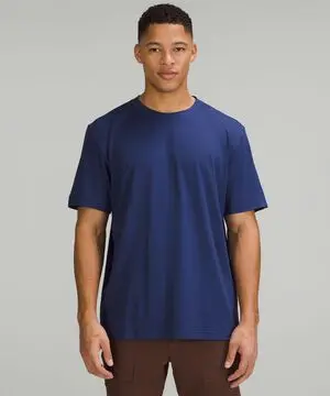Lululemon License To Train Relaxed-Fit Short-Sleeve Shirt Night Sea