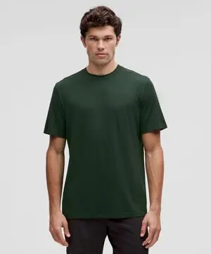 Lululemon License To Train Relaxed-Fit Short-Sleeve Shirt Rainforest Green