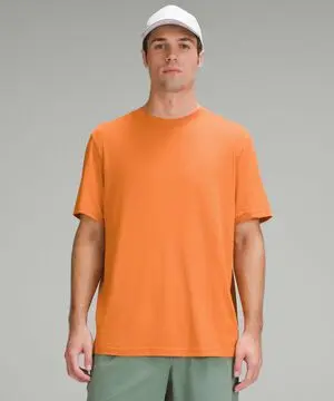Lululemon License To Train Relaxed-Fit Short-Sleeve Shirt Rinsed Mandarin