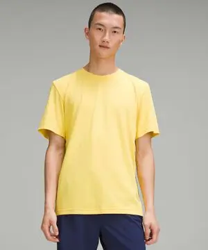 Lululemon License To Train Relaxed-Fit Short-Sleeve Shirt Utility Yellow