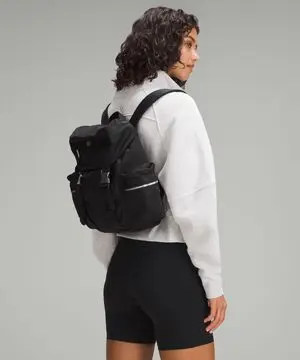 Lululemon Wunderlust Backpack - Black/Silver | Editorialist display picture 1