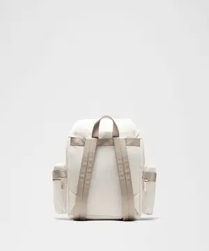 Lululemon Wunderlust Backpack - Light Ivory/wacky Khaki/gold