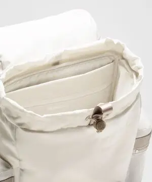 Lululemon Wunderlust Backpack - Light Ivory/wacky Khaki/gold