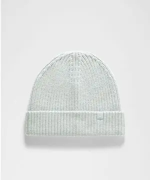 Lululemon Wool-blend Ribbed Knit Beanie - Pelican