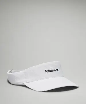 Lululemon Removable Sweatband All-sport Visor - White/black