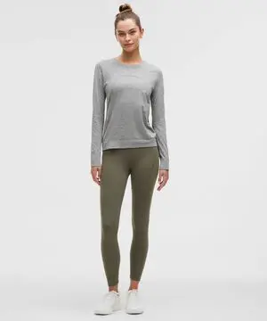 Lululemon Wunder Train High-rise Tight With Pockets 25 - Army Green