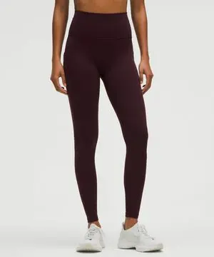 Lululemon Wunder Train High-rise Tight With Pockets 28 - Goodnight Plum