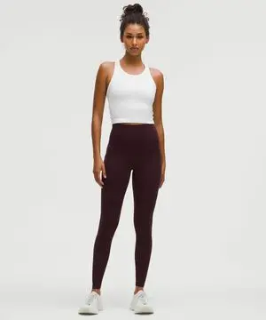 Lululemon Wunder Train High-rise Tight With Pockets 28 - Goodnight Plum