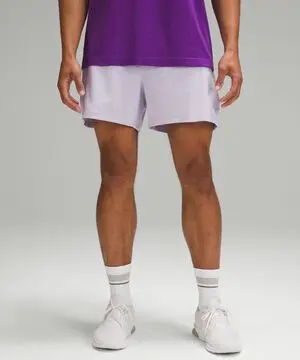 Lululemon Pace Breaker Lined Short 5" Lilac Ether