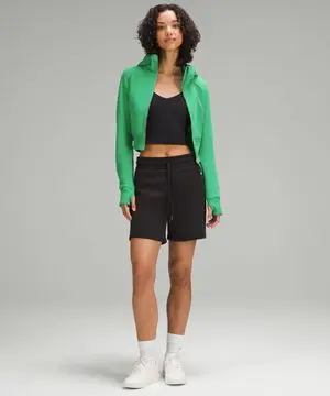 Lululemon Scuba Full-zip Cropped Hoodie