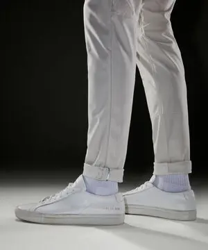 Lululemon Abc Slim-fit Pants - Bone