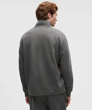 Lululemon Steady State Half Zip - Onyx Grey