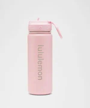 Lululemon Back To Life Sport Bottle 18oz - Blissful Pink