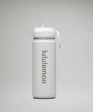 Lululemon Back To Life Sport Bottle 18oz - White