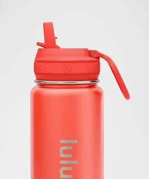 Lululemon Back To Life Sport Bottle 24oz - Cherry Ember