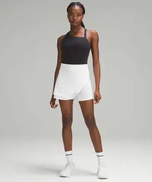 Lululemon Asymmetrical Layered High-rise Tennis Skirt