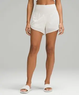 Lululemon Nulu And Mesh High-rise Yoga Shorts 3.5