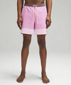 Lululemon Pool Shorts 7" Paneled Dahlia Mauve