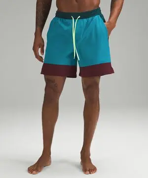 Lululemon Pool Shorts 7" Paneled Eco Green