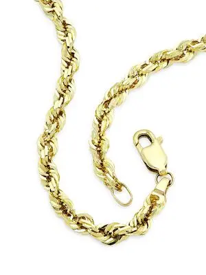 Saks Fifth Avenue Collection 14k Yellow Rope Chain Necklace
