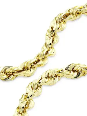 Saks Fifth Avenue Collection 14k Yellow Rope Chain Necklace