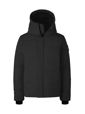 Canada Goose Men's Core Reset Macmillan Hooded Down Parka - North Star White  - Black