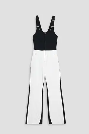 Aztech Mountain Twotone Ski Salopettes - White