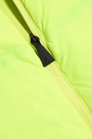 Aztech Mountain Minnie Nuke Cropped Quilted Down Ski Jacket - Bright Yellow