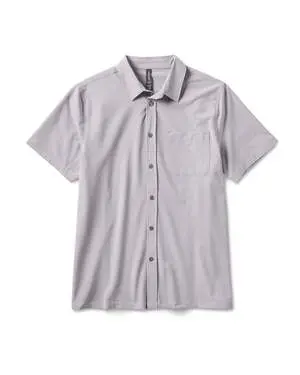 Vuori Vuori Short Sleeve Bridge Button Down Fog