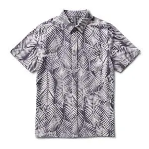 Vuori Vuori Short Sleeve Bridge Button Down Smoke Fronds
