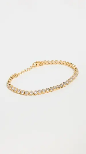 Madewell Bezel Set Crystal Bracelet