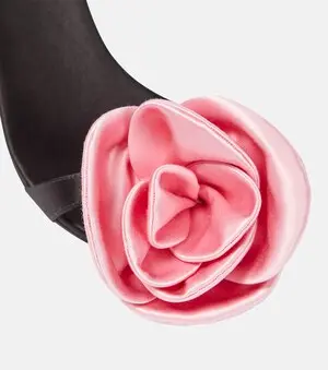 Magda Butrym Floral-appliqué Sandals